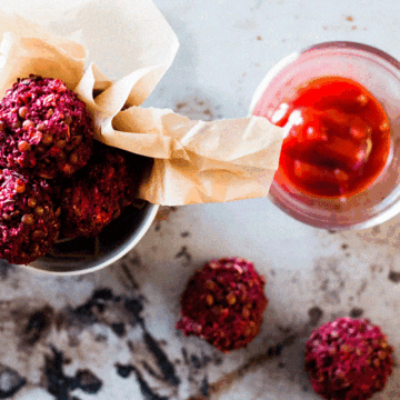 Easy Beet Balls - Whole Food Bellies