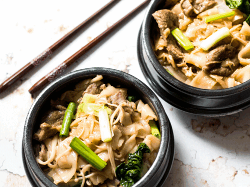 Dry Beef Chow Fun