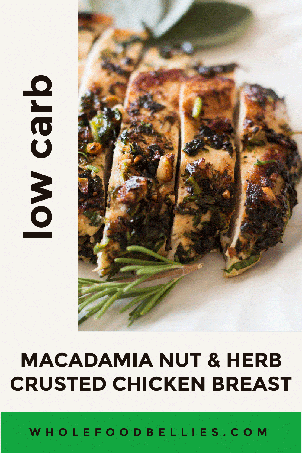 Crusted Sage and Macadamia Nut Chicken Breasts - Whole Food Bellies