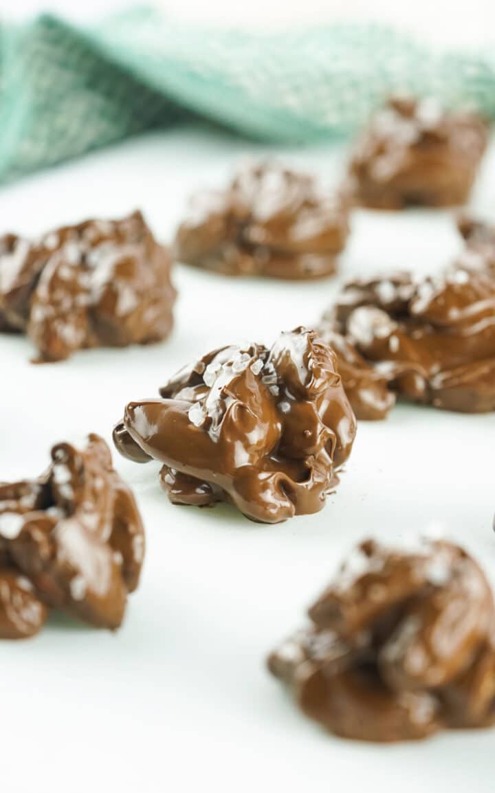 3 Ingredient Chocolate Covered Almond Clusters - Whole Food Bellies