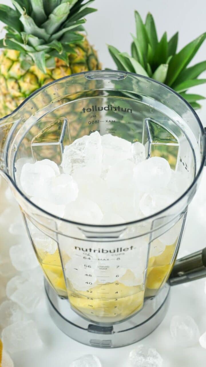 Refreshing Frozen Pineapple Agua Fresca - Whole Food Bellies