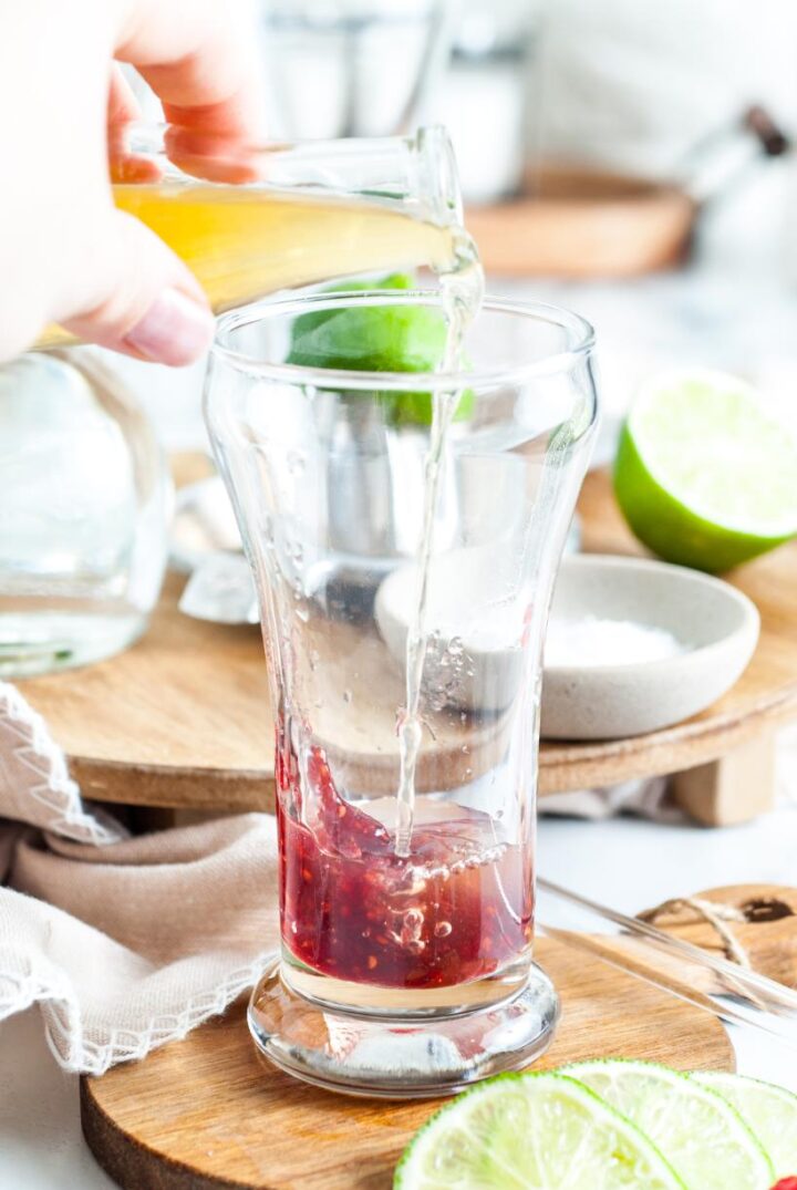 Sparkling Raspberry Lime Apple Cider Vinegar Mocktail - Whole Food Bellies